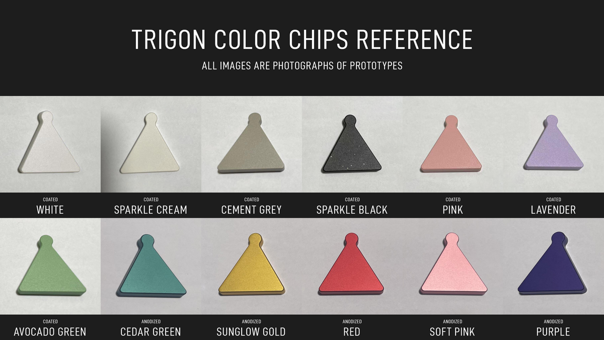 Trigon Triangle Color Chips – SAM
